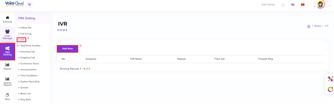 Hướng Dẫn Sử Dụng Hệ Thống Tổng Đài – VoiceCloud Knowledge Base