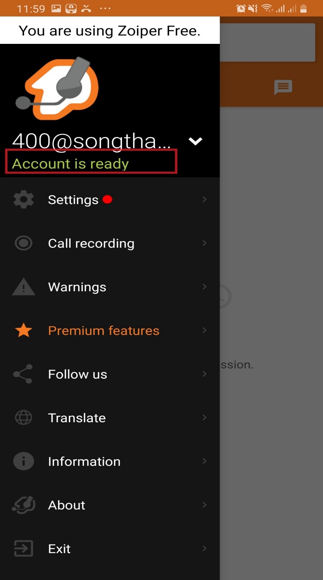 Hướng dẫn cài đặt – cấu hình Zoiper (Android) – VoiceCloud Knowledge Base